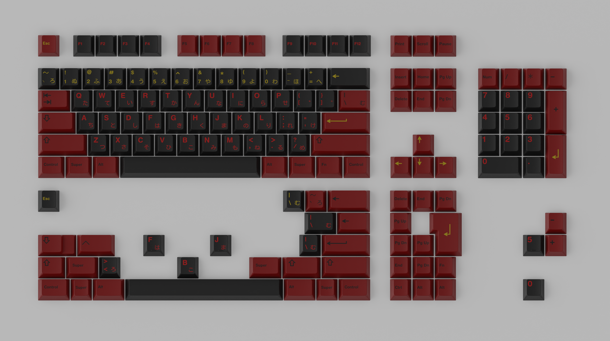 GMK CYL Higanbana Keycaps