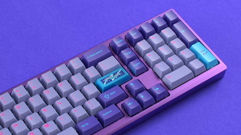 GMK CYL Vaporwave W2 Keycaps