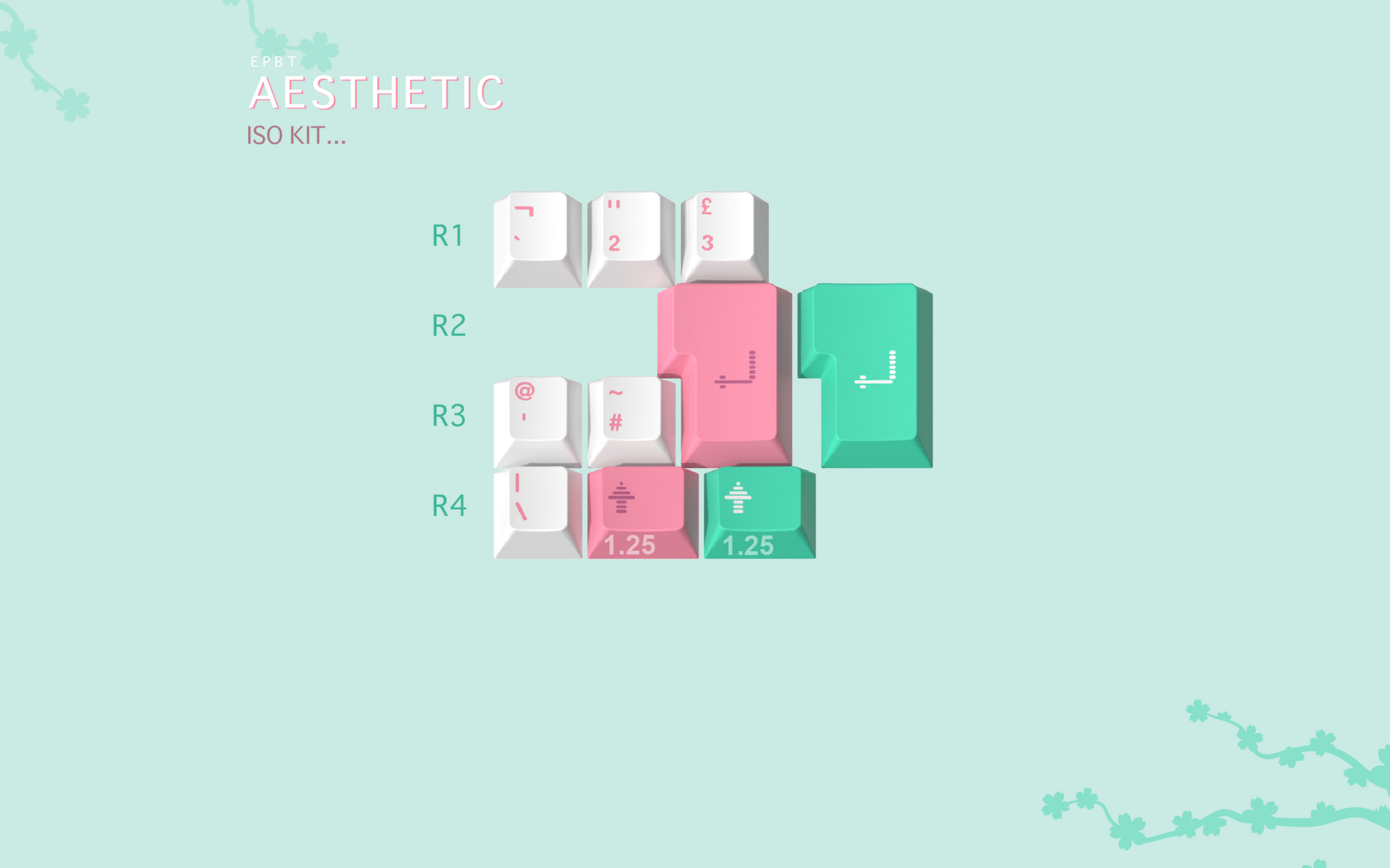 ePBT Aesthetic Keycaps — Deskhero.ca Inc.