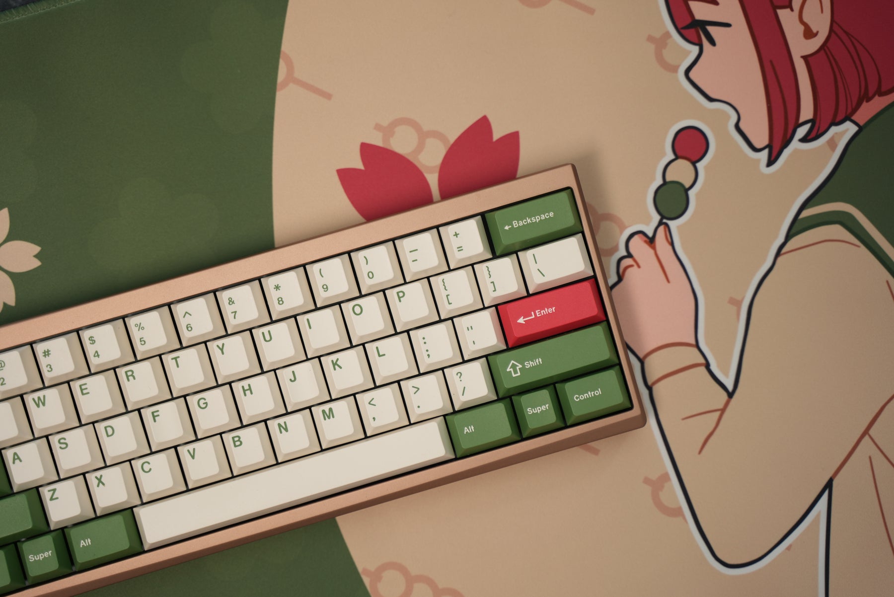 GMK CYL Hanami Dango Keycaps