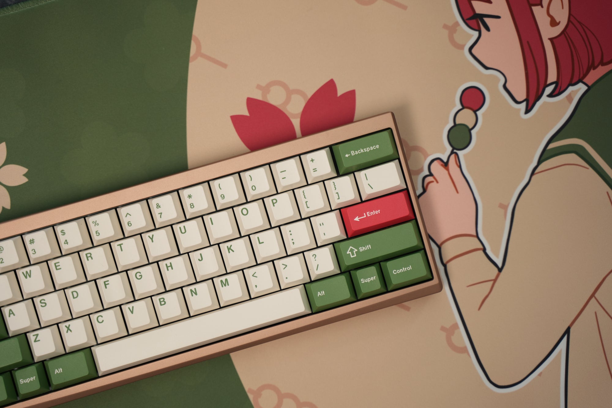 GMK CYL Hanami Dango Keycaps