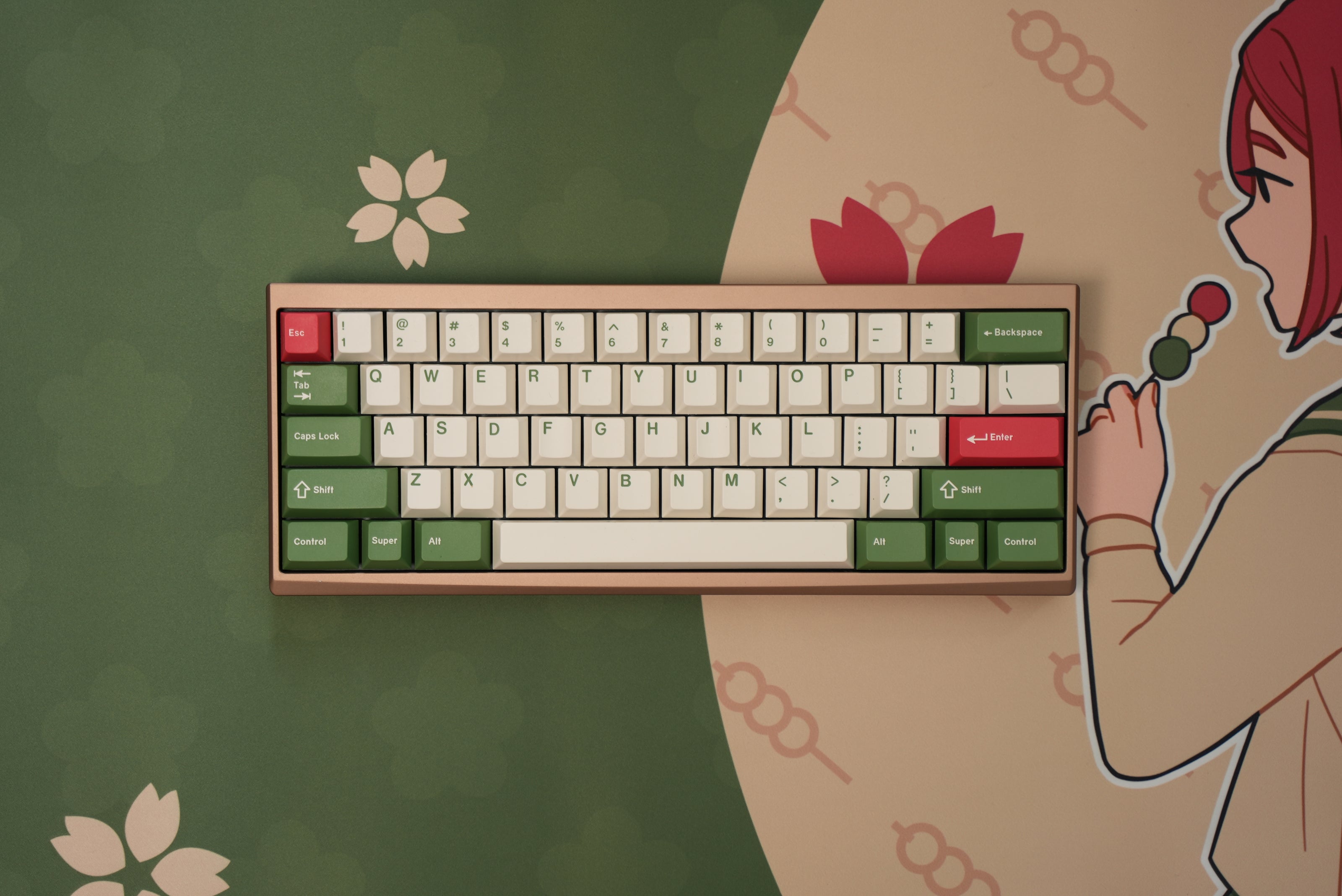 GMK CYL Hanami Dango Keycaps