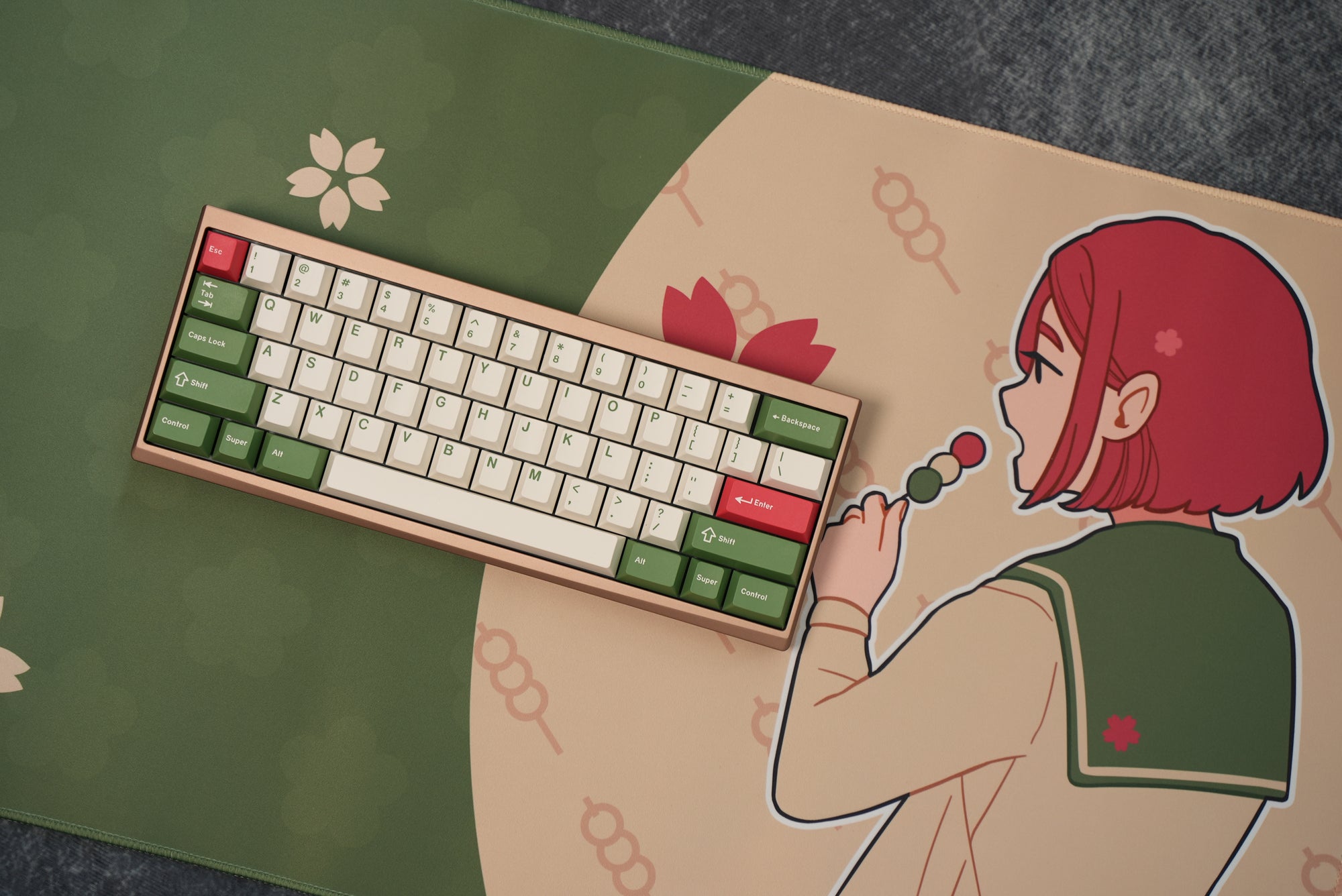GMK CYL Hanami Dango Keycaps