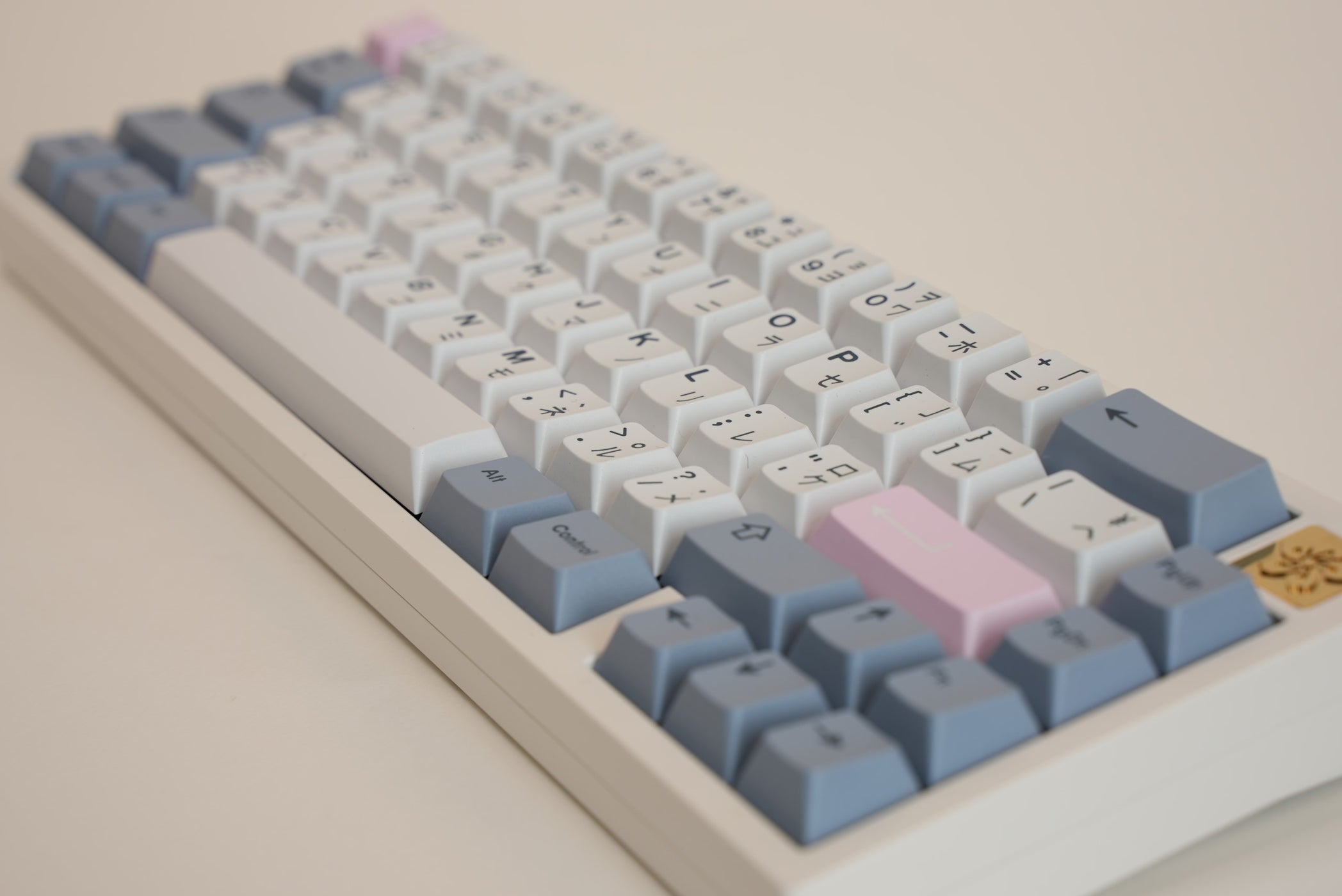 Fuji 65v2 Swirl Keyboard - Snow White — Deskhero.ca Inc.