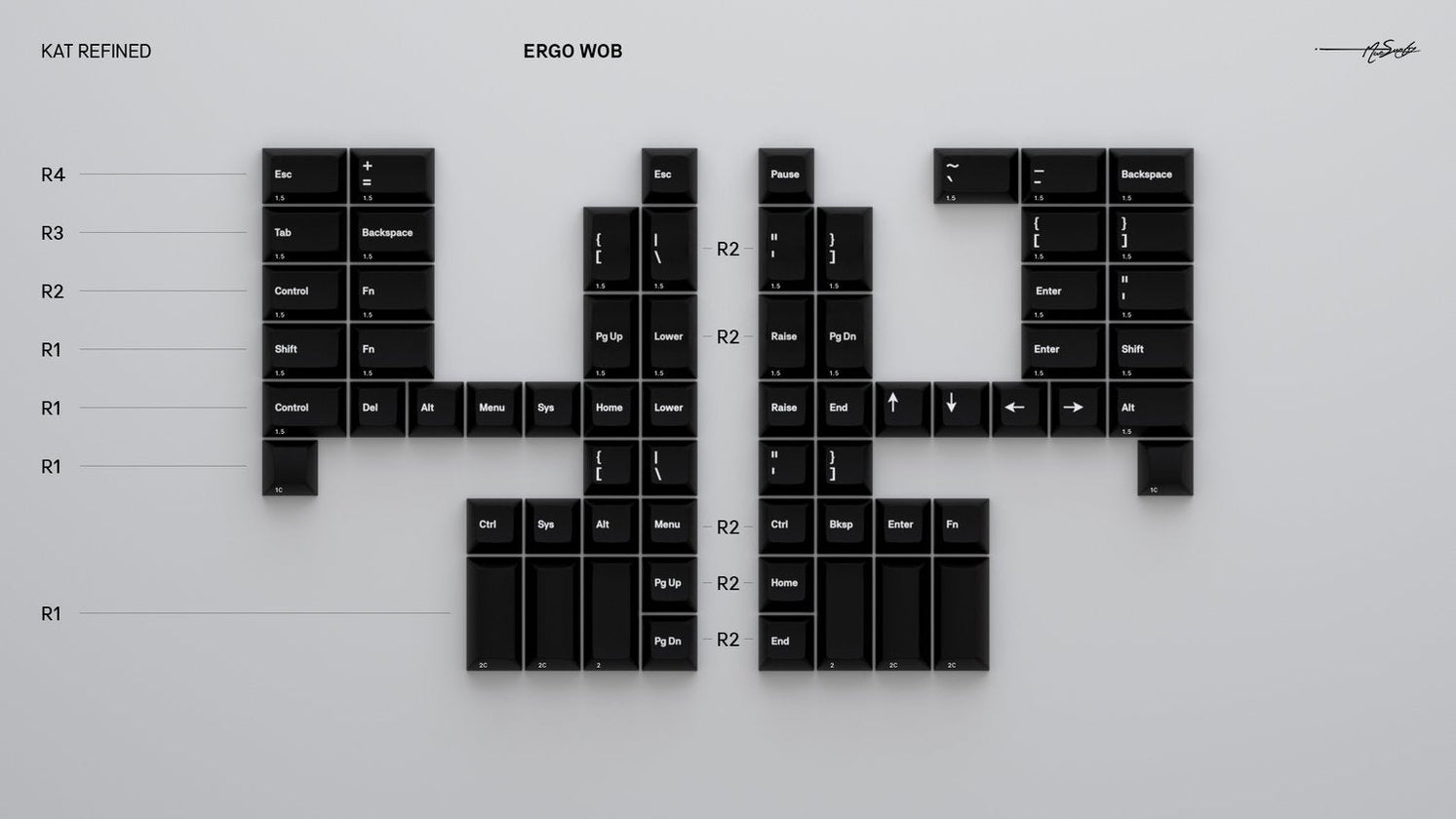 KAT Refined Keycaps — Deskhero.ca Inc.