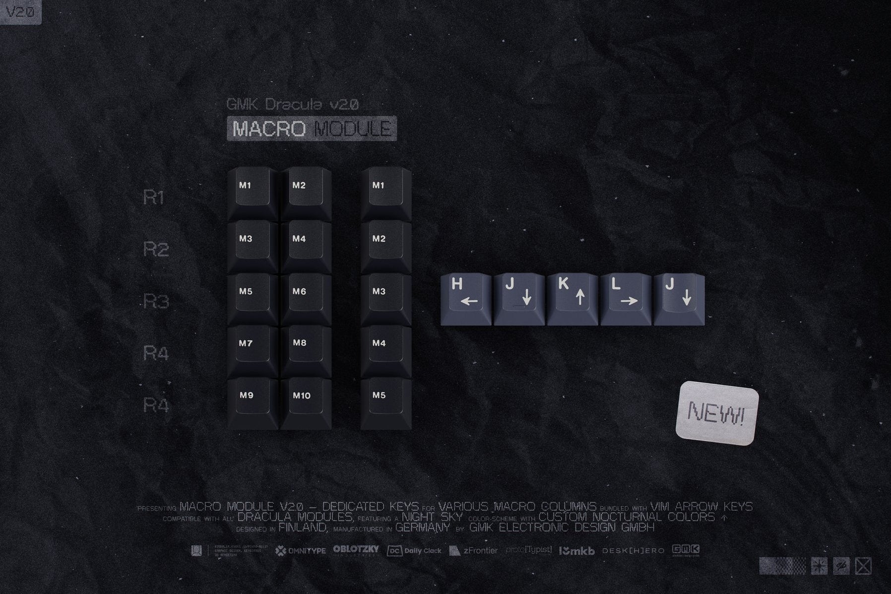 GMK Dracula V2.0 Keycaps — Deskhero.ca Inc.