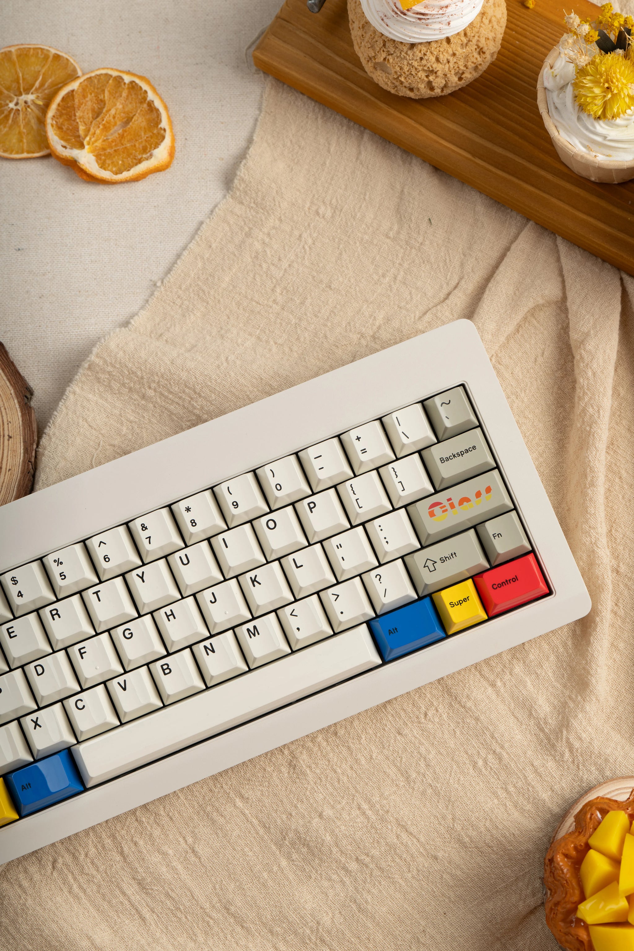 Glazed Beige Keycaps