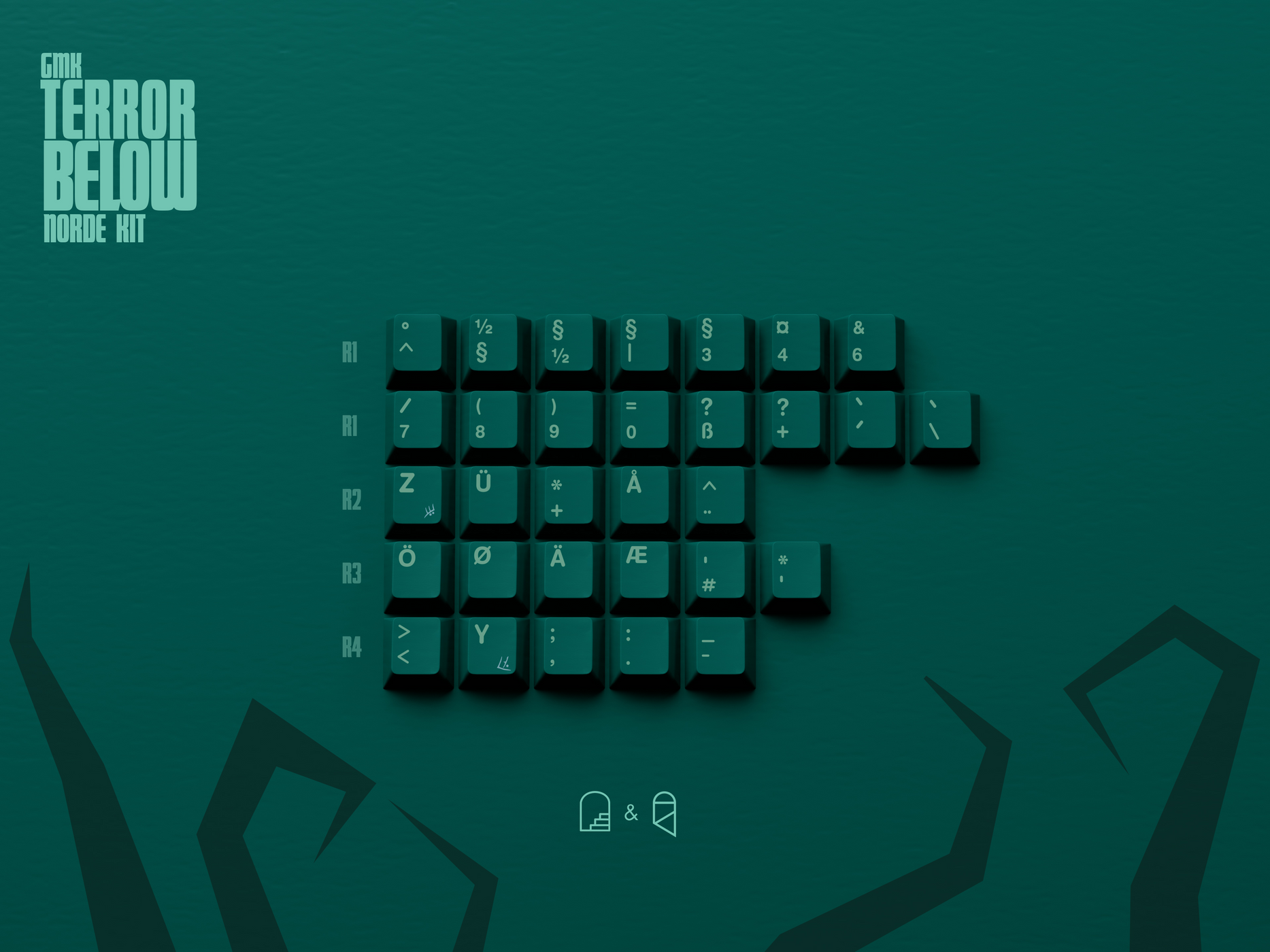 GMK Terror Below Keycaps — Deskhero.ca Inc.