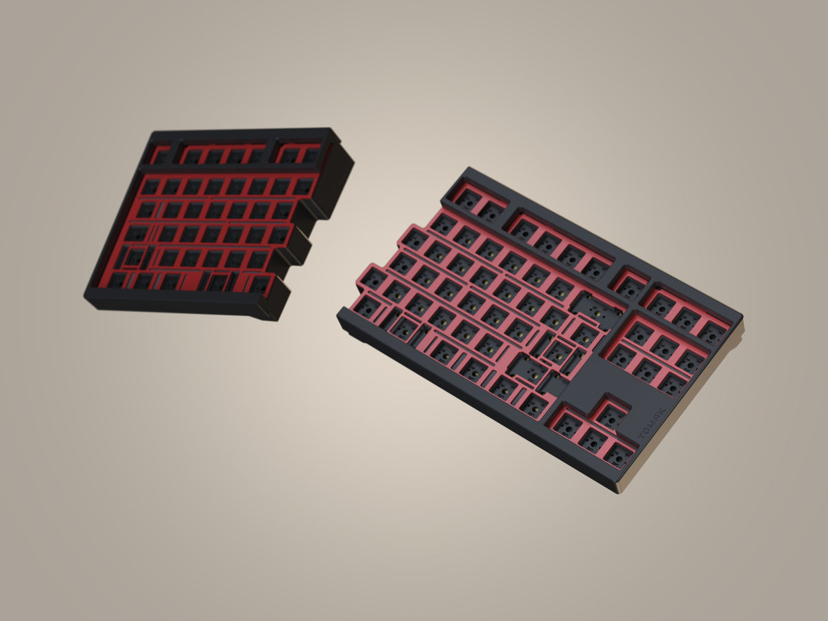 Tomak (토막) Tented Split TKL Mechanical Keyboard [Group Buy]