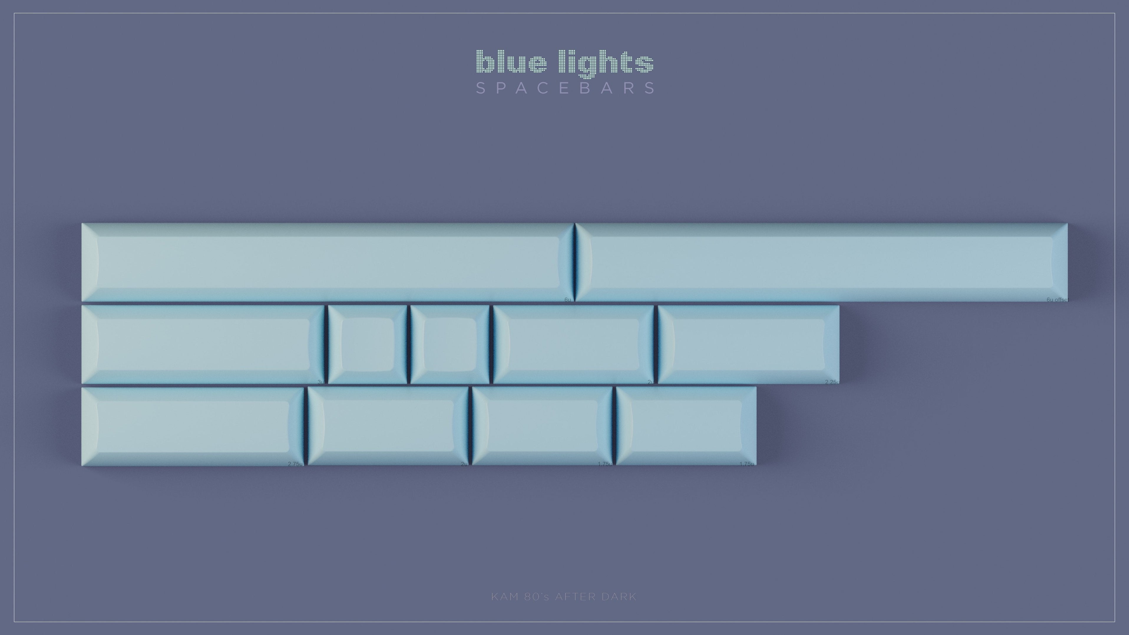 KAM 80s After Dark Keycaps — Deskhero.ca Inc.