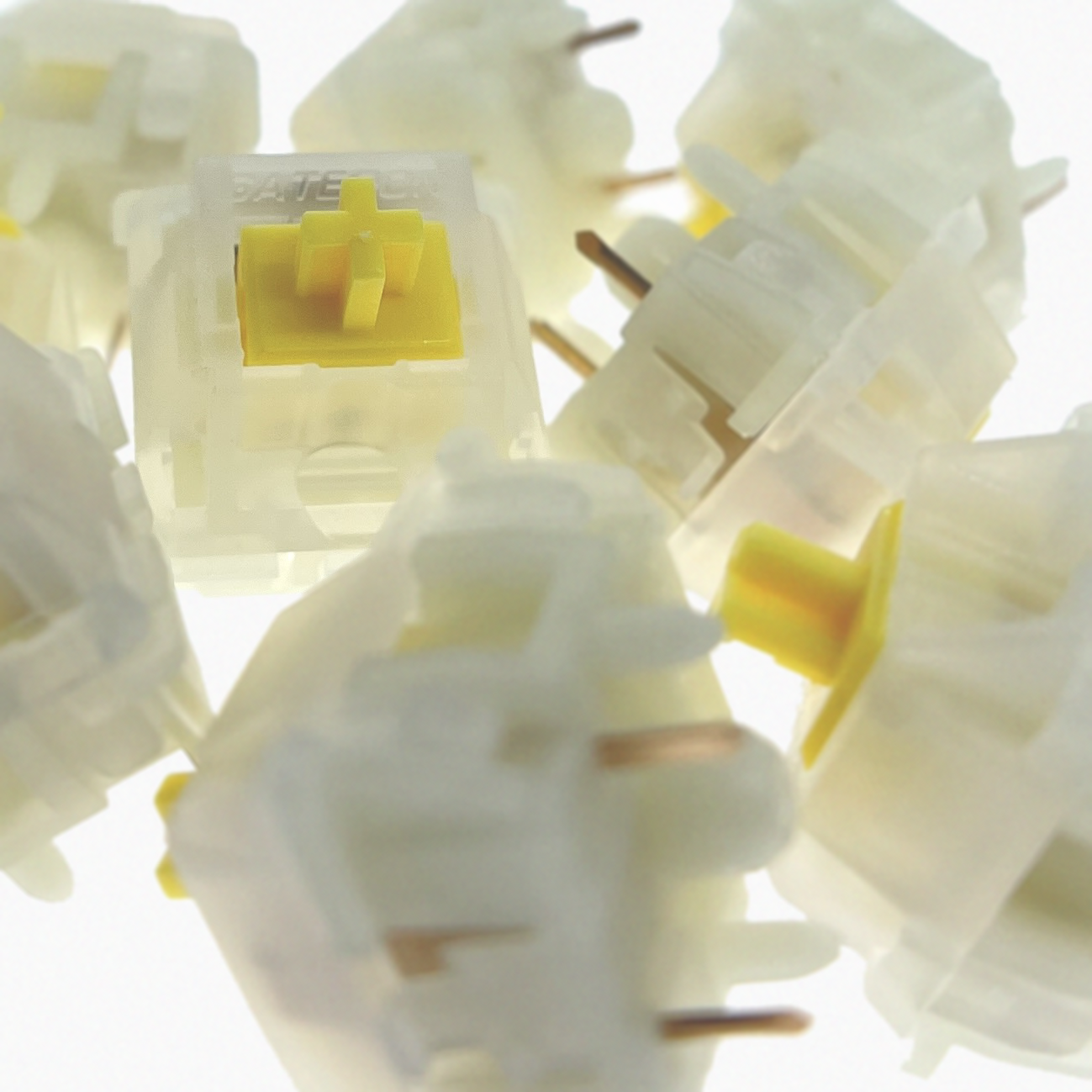 Gateron Pro Milky Yellow - Linear Switch