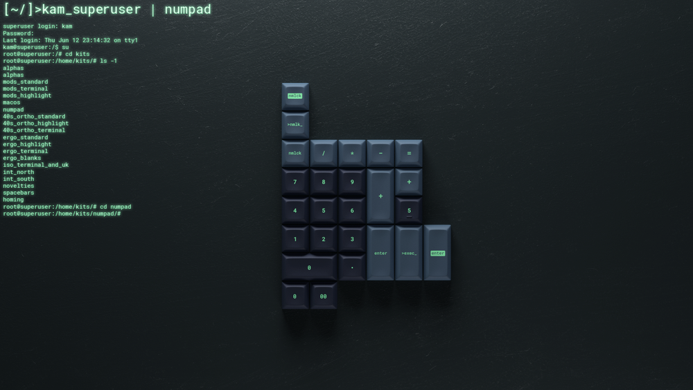 KAM Superuser Keycaps