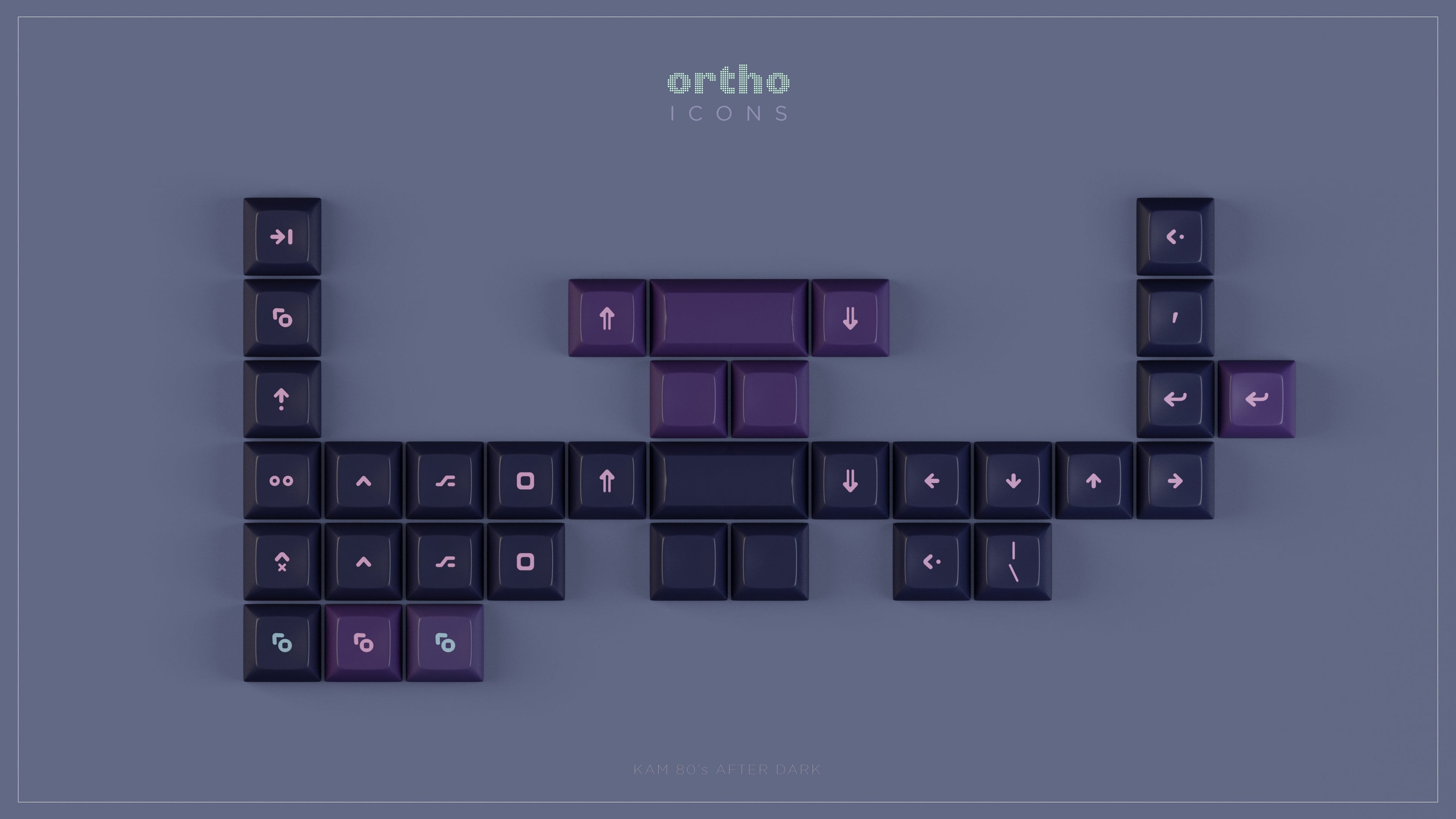 KAM 80s After Dark Keycaps — Deskhero.ca Inc.