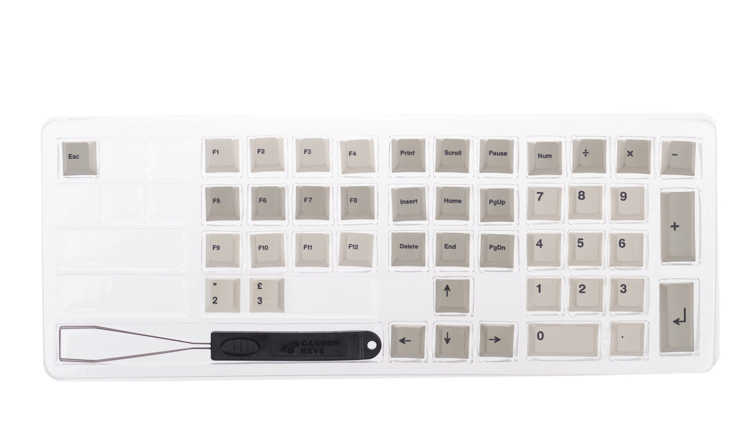 NicePBT Classic Beige Keycaps — Deskhero.ca Inc.