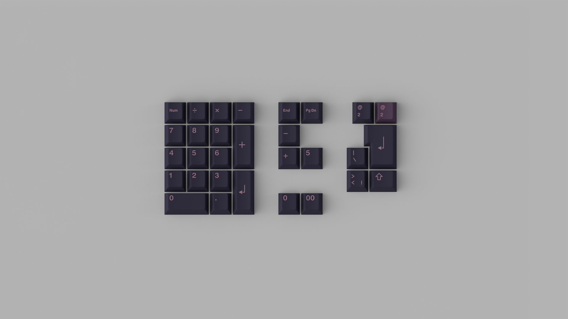 GMK CYL Rouge Keycaps