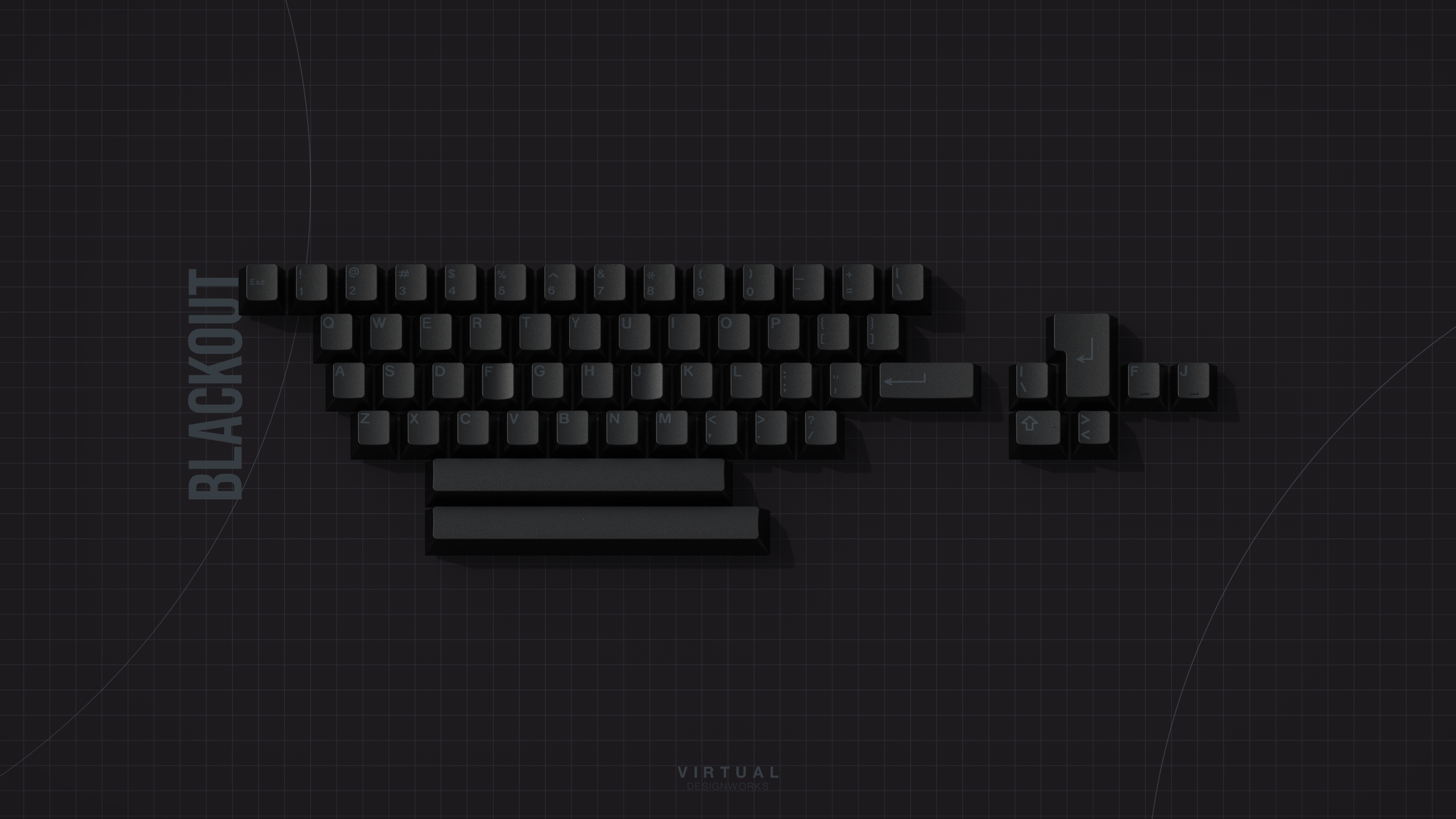 GMK Stealth Keycaps