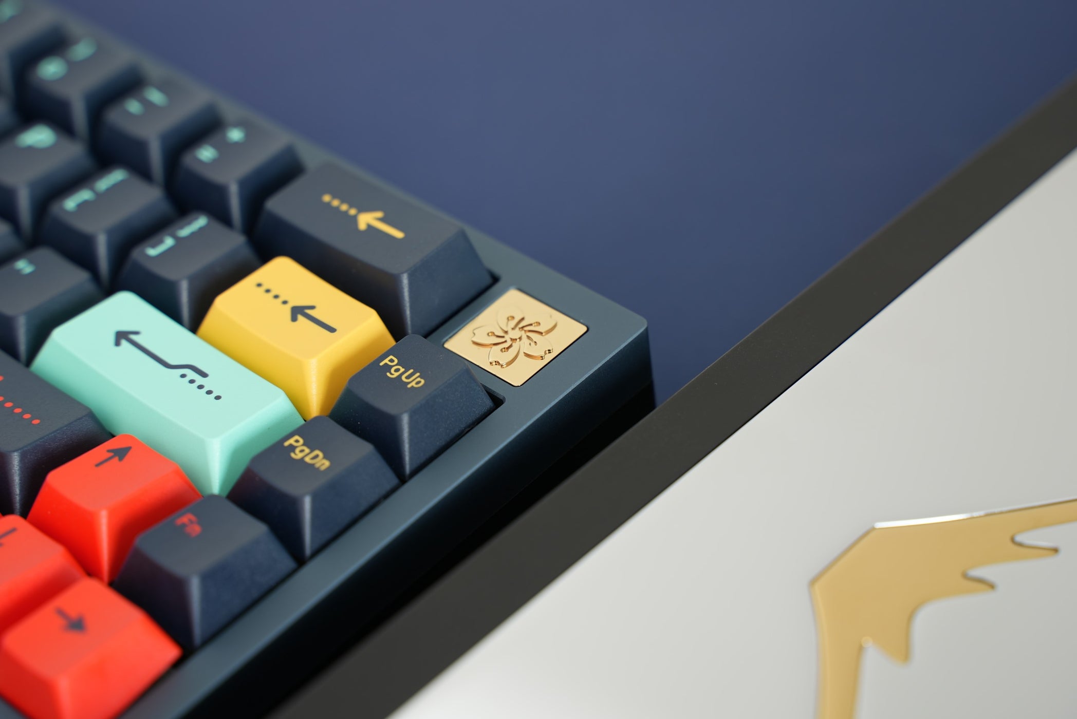 Fuji 65v2 Swirl Keyboard - Metro x Cyberpunk — Deskhero.ca Inc.