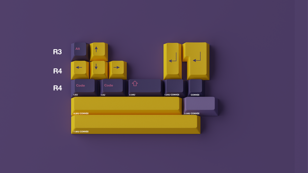 GMK CYL Monarch Keycaps