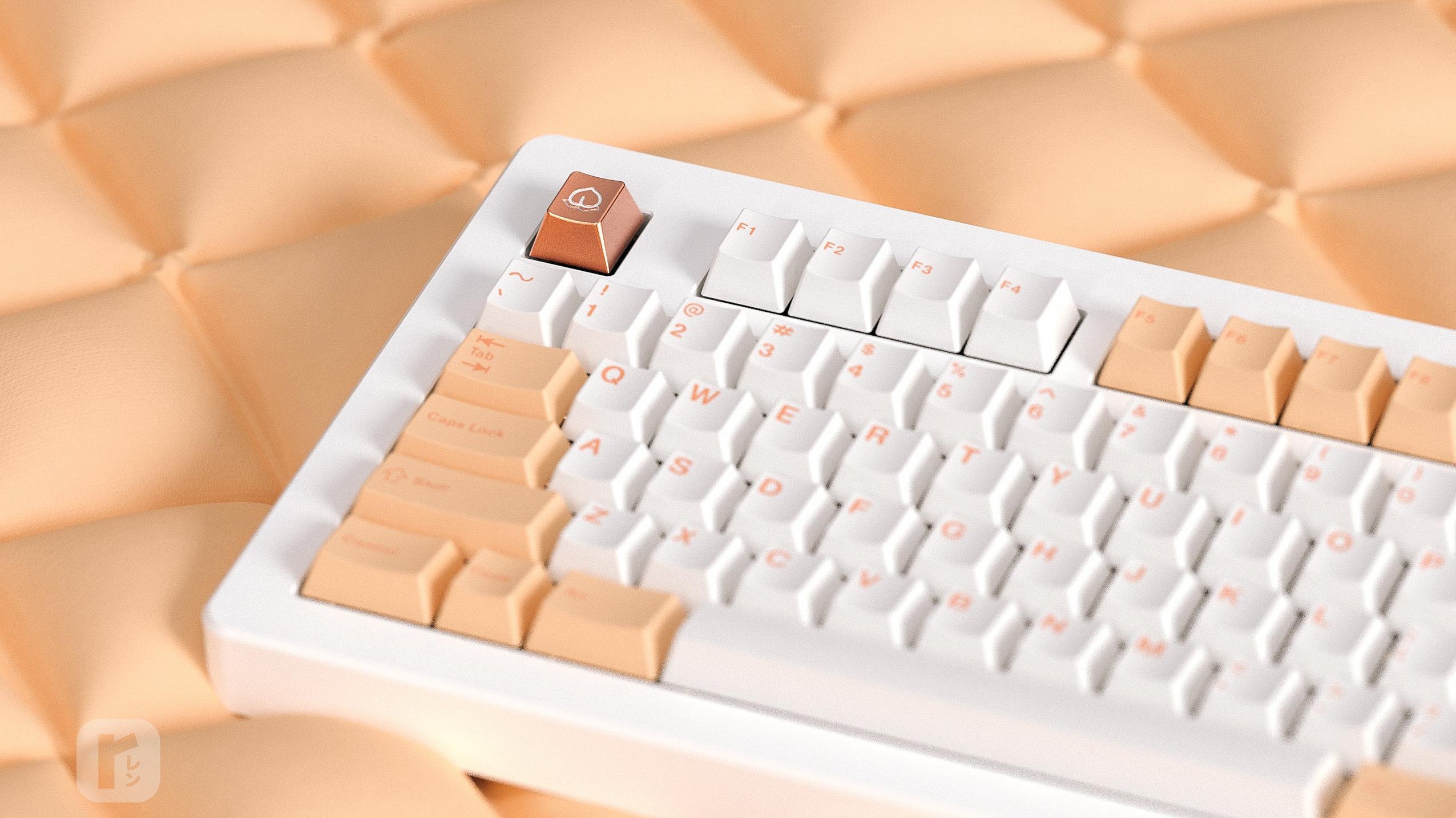GMK Peaches n Cream Lite Keycaps — Deskhero.ca Inc.