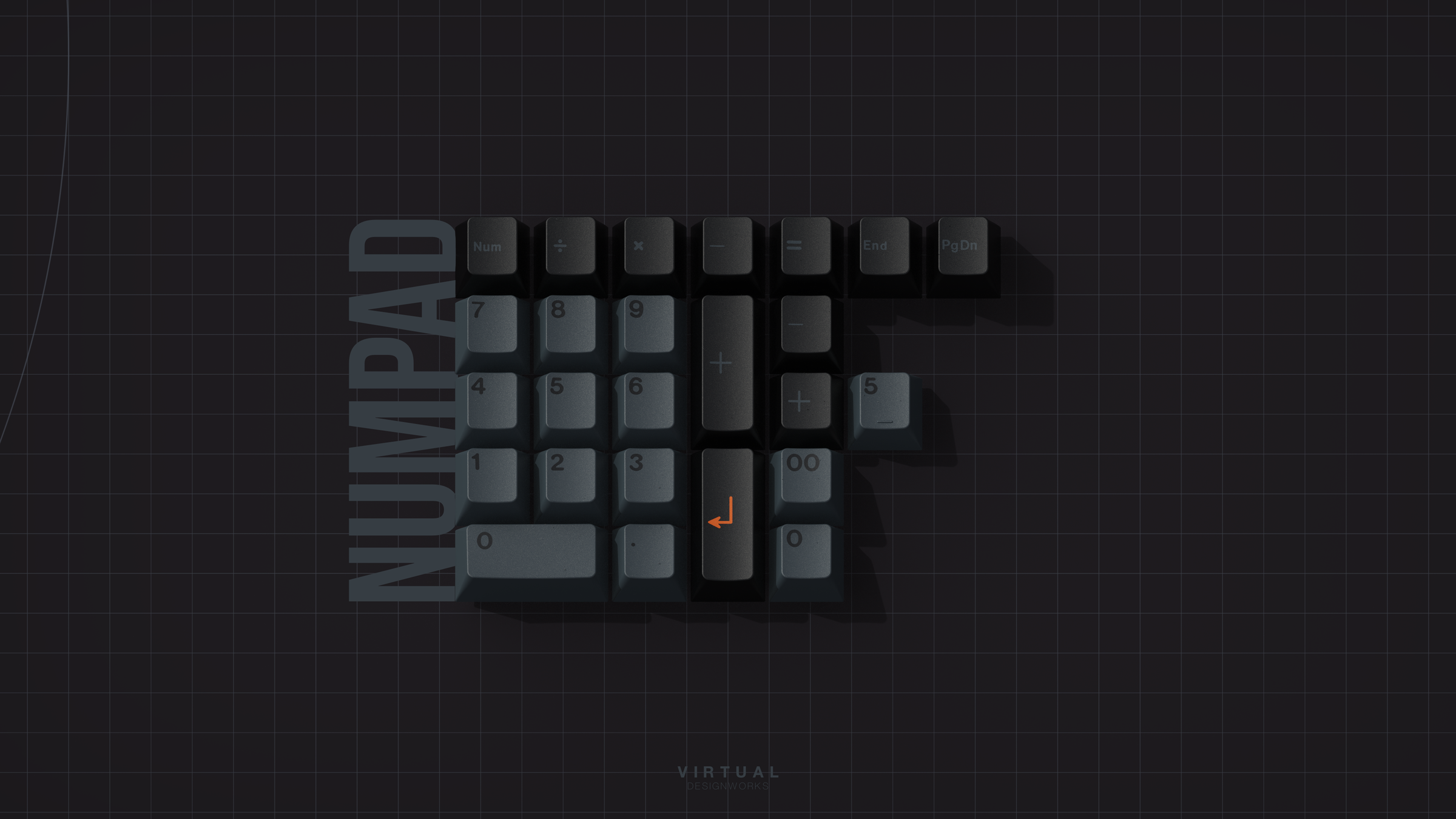 GMK CYL Stealth Keycaps