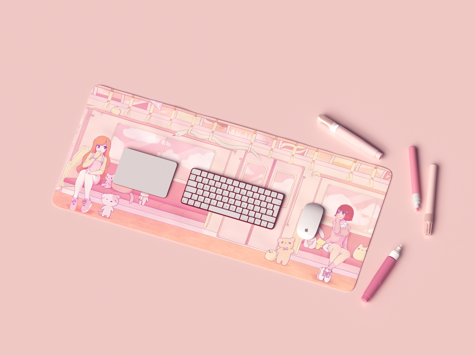 Deskmat - Magic Subway