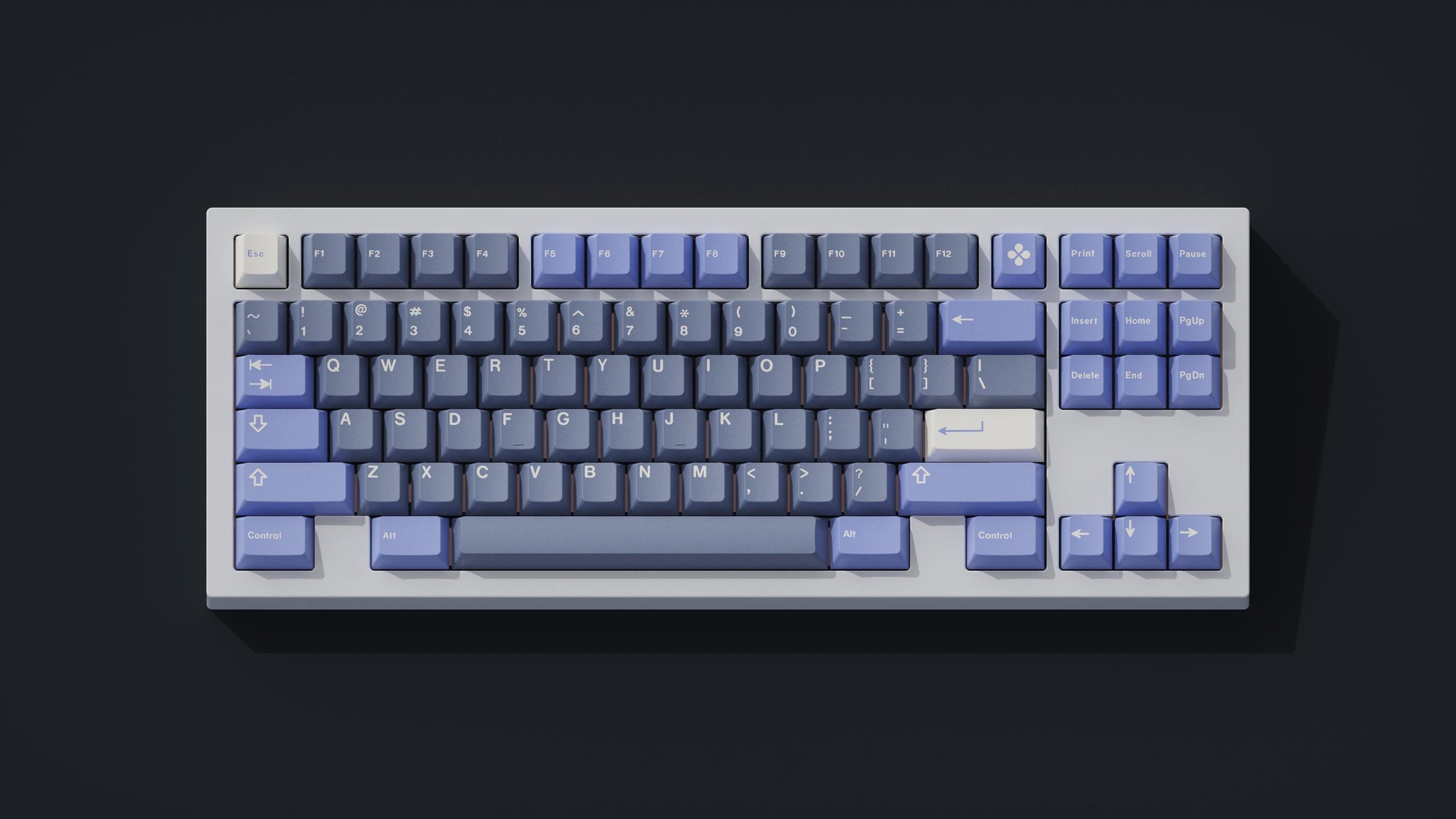 GMK CYL Blurple Keycaps