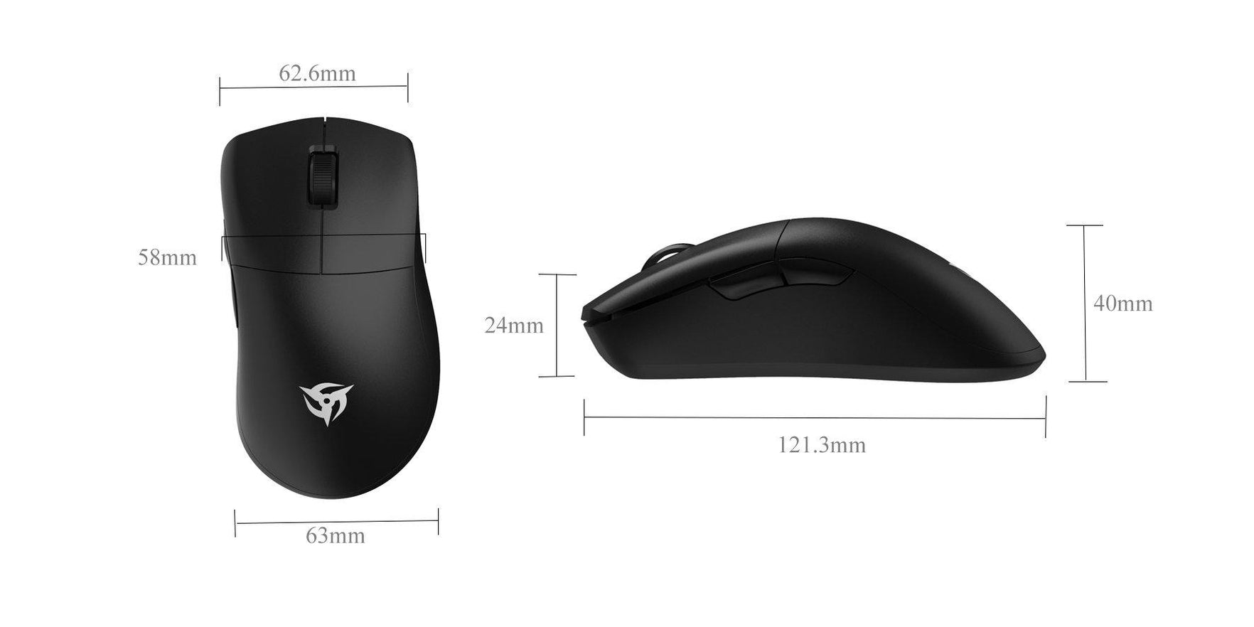 Origin One X Wireless Ultralight Gaming Mouse - Black — Deskhero.ca Inc.