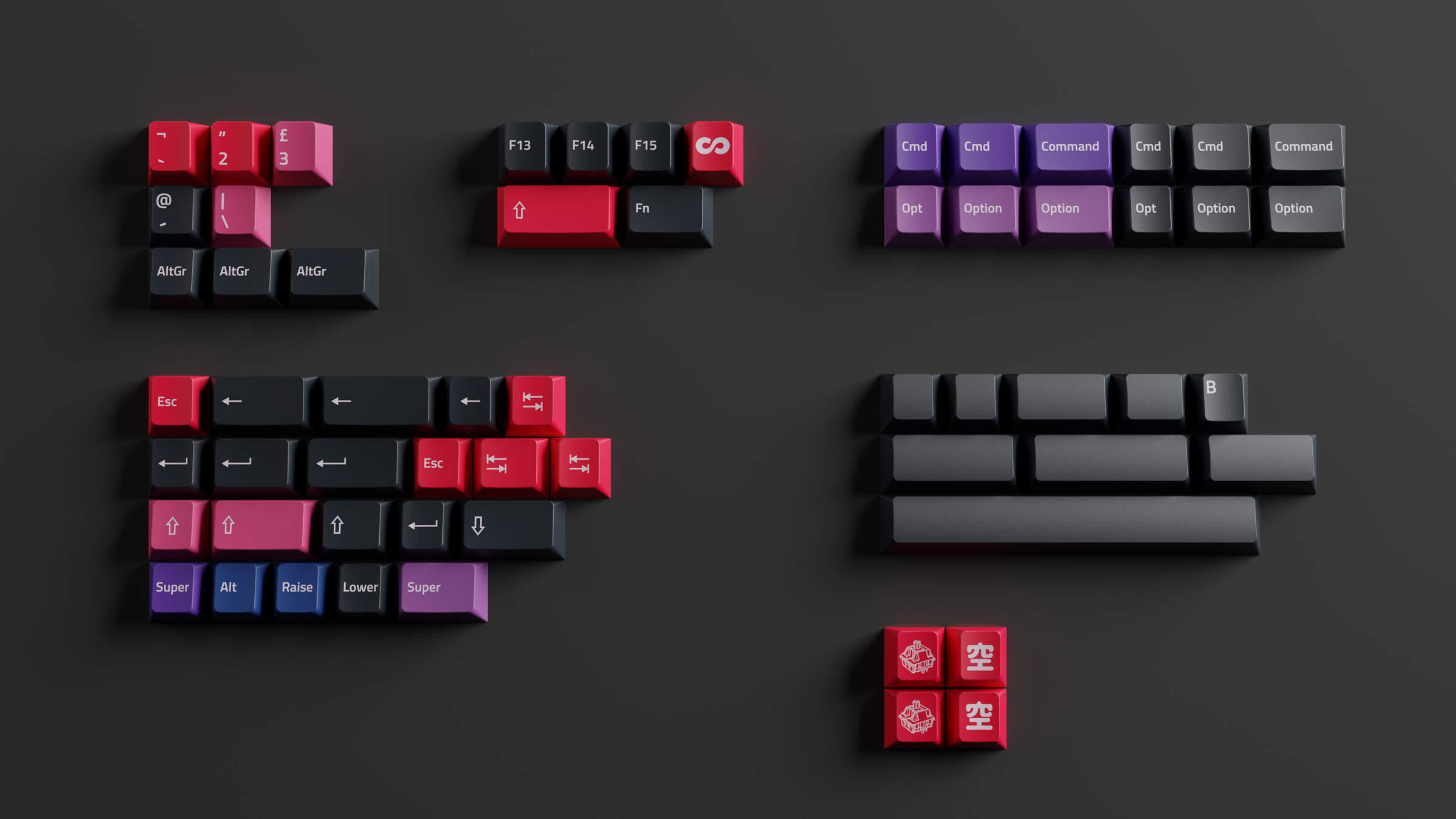 Infinikey Aether Keycaps