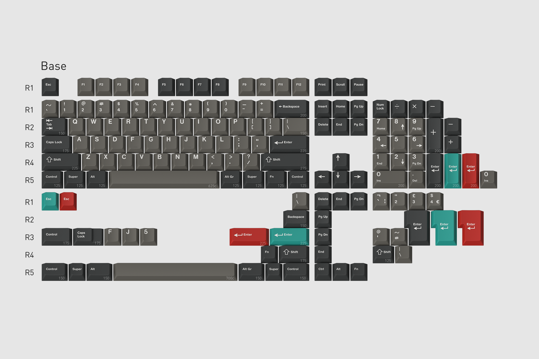 GMK Dolch R5 Keycaps