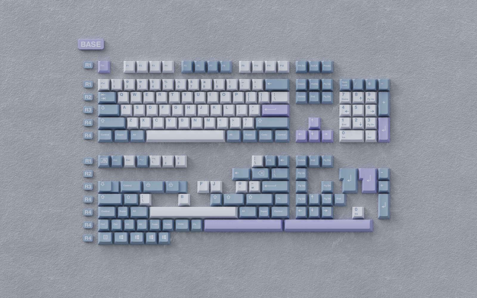 JTK Illusion Keycaps