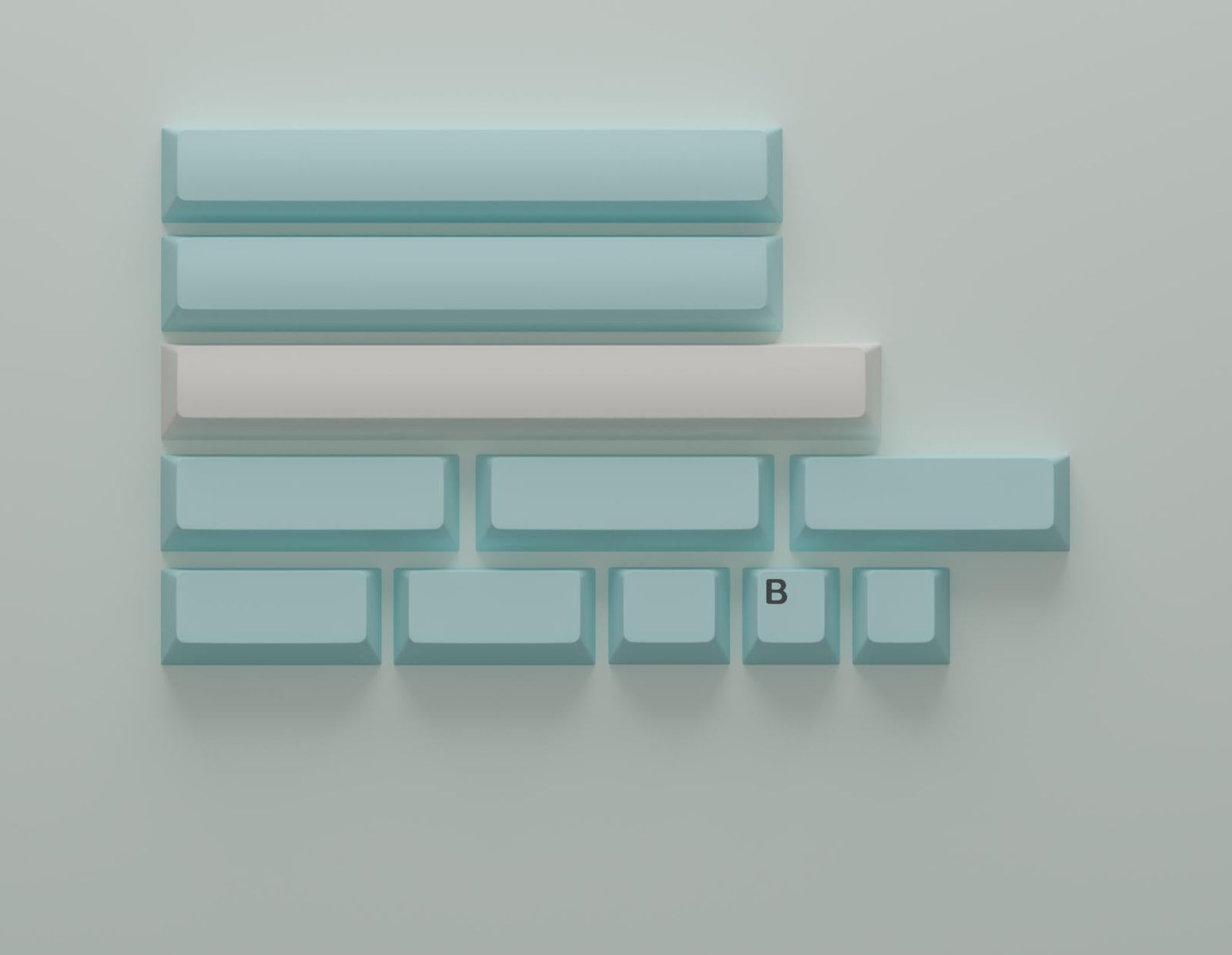 GMK CYL Iceberg Keycaps