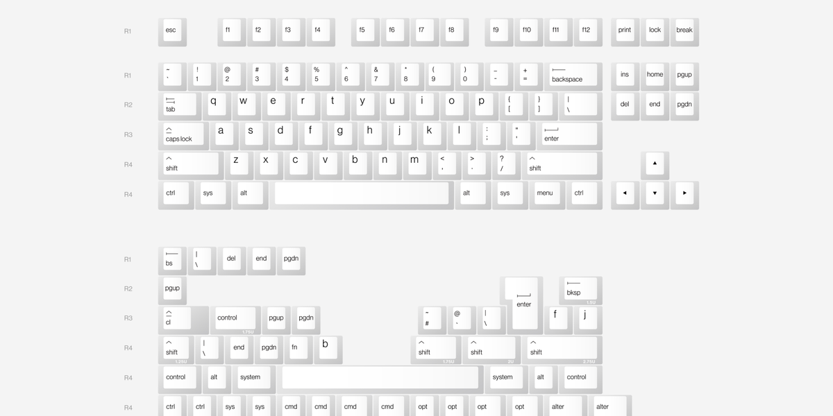 ePBT X Openkey Less But Better Keycaps — Deskhero.ca Inc.