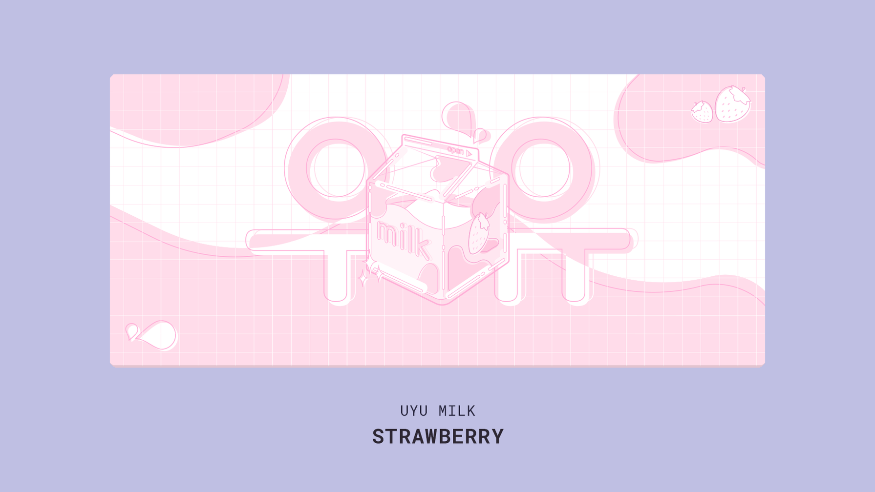 Deskmat - Artist x TKC - UYU Milk Series — Deskhero.ca Inc.