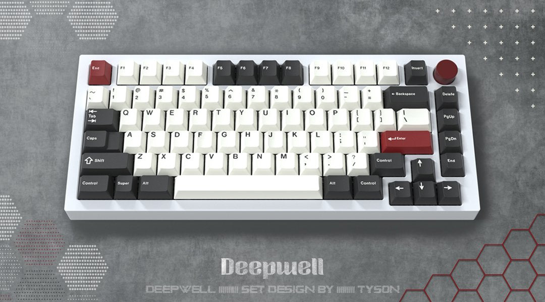 GMK CYL Deepwell Keycaps